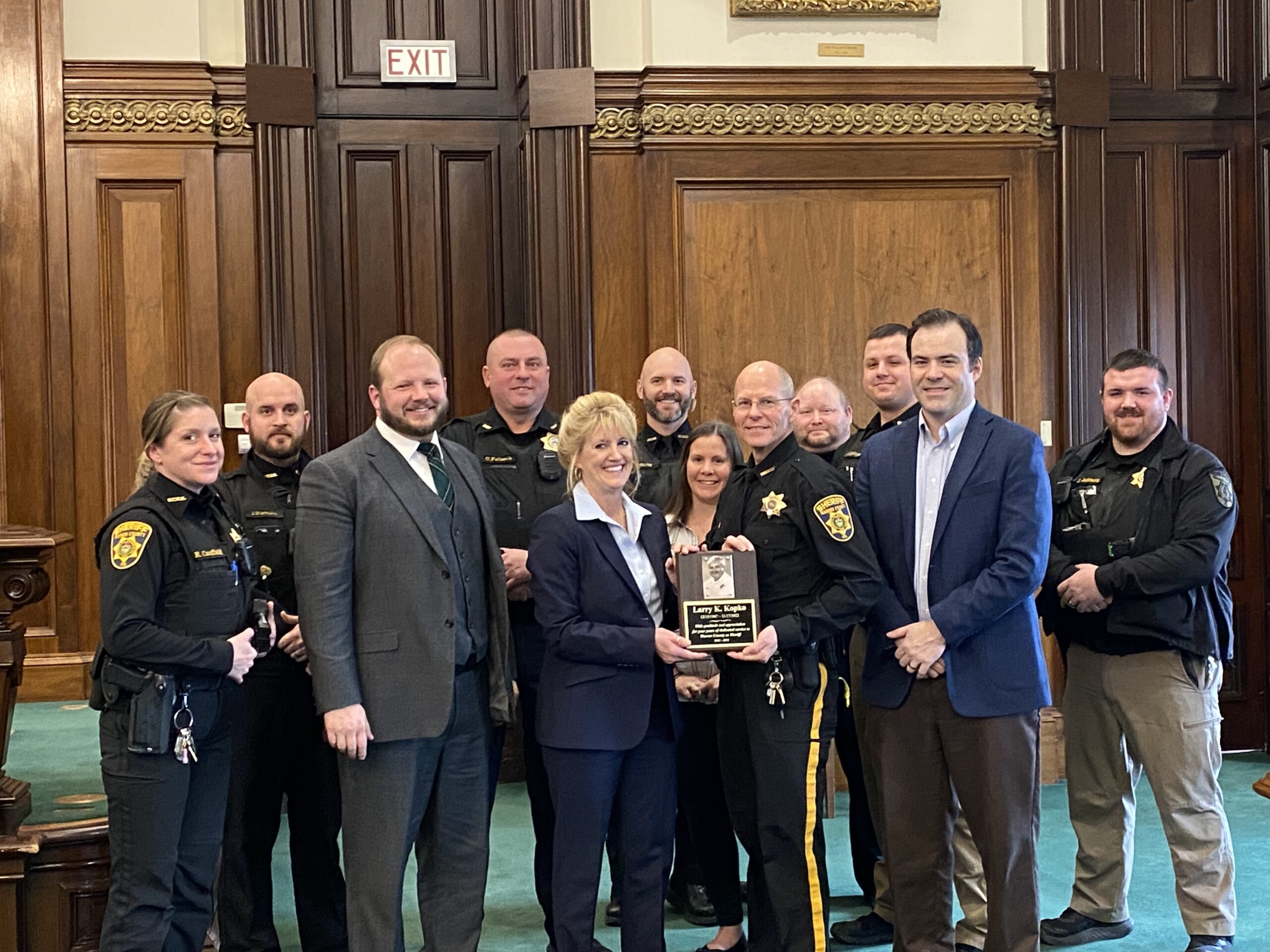 Former sheriff recognized by department, commissioners | News, Sports ...